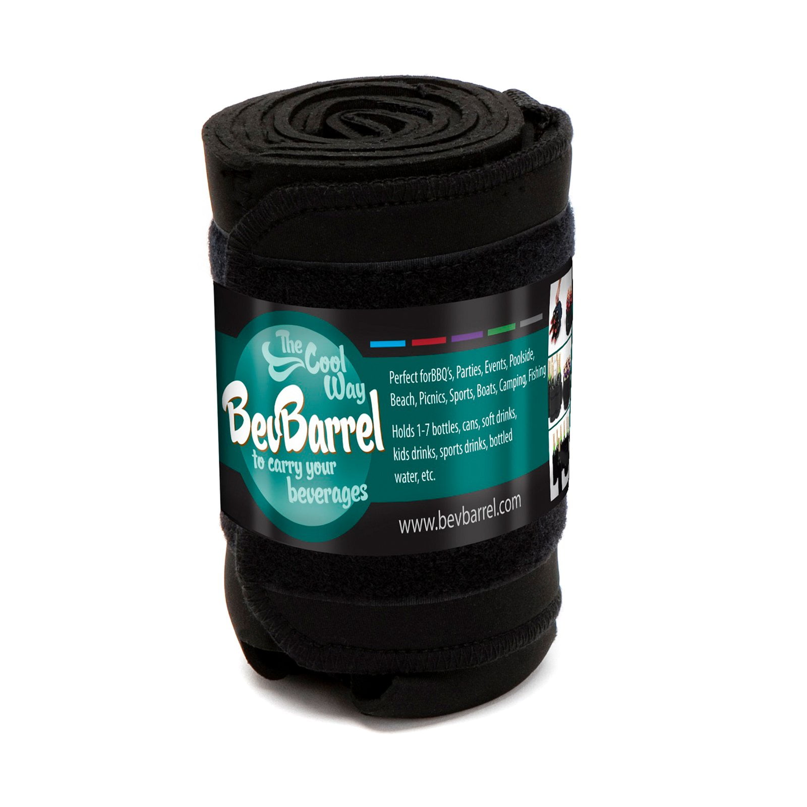 Beverage Barrels -Black - Walmart.com