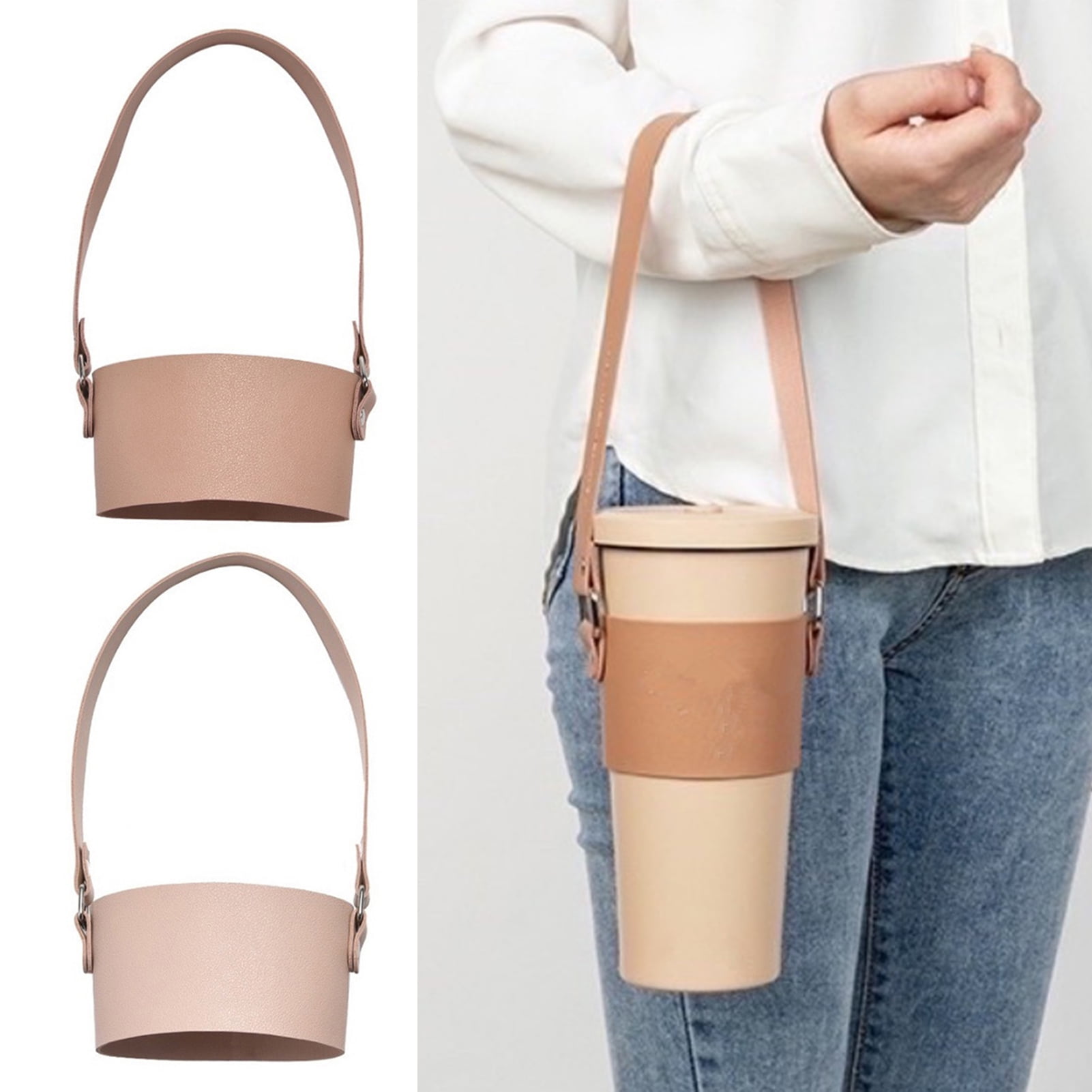 Beverage Cup Bag with Handle Easy to Carry Insulated Milk Tea Beverage ...