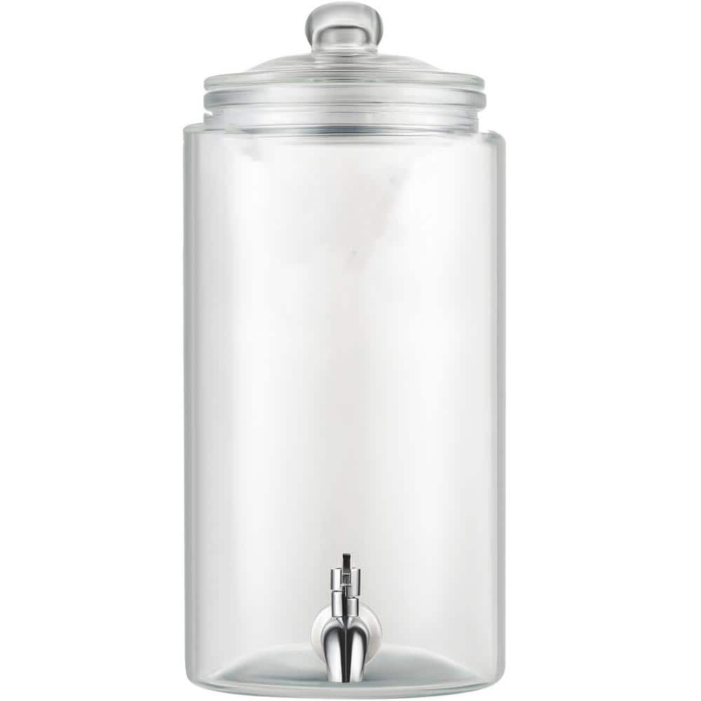 Beverage Dispenser 2 gal. Drink Dispensers for Parties Glass Juice ...