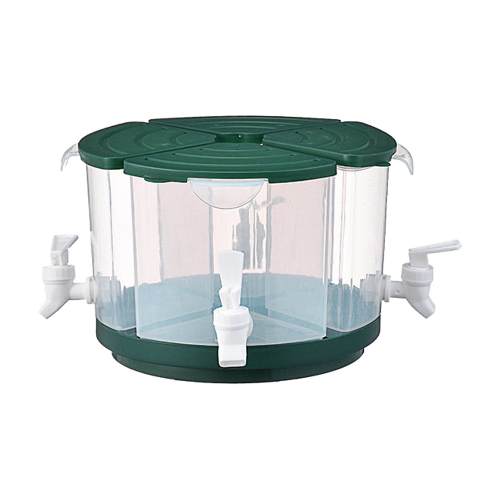 Beverage Dispenser For Fridge 5.5 L/1.5 Gallon Rotating Plastic Drink ...