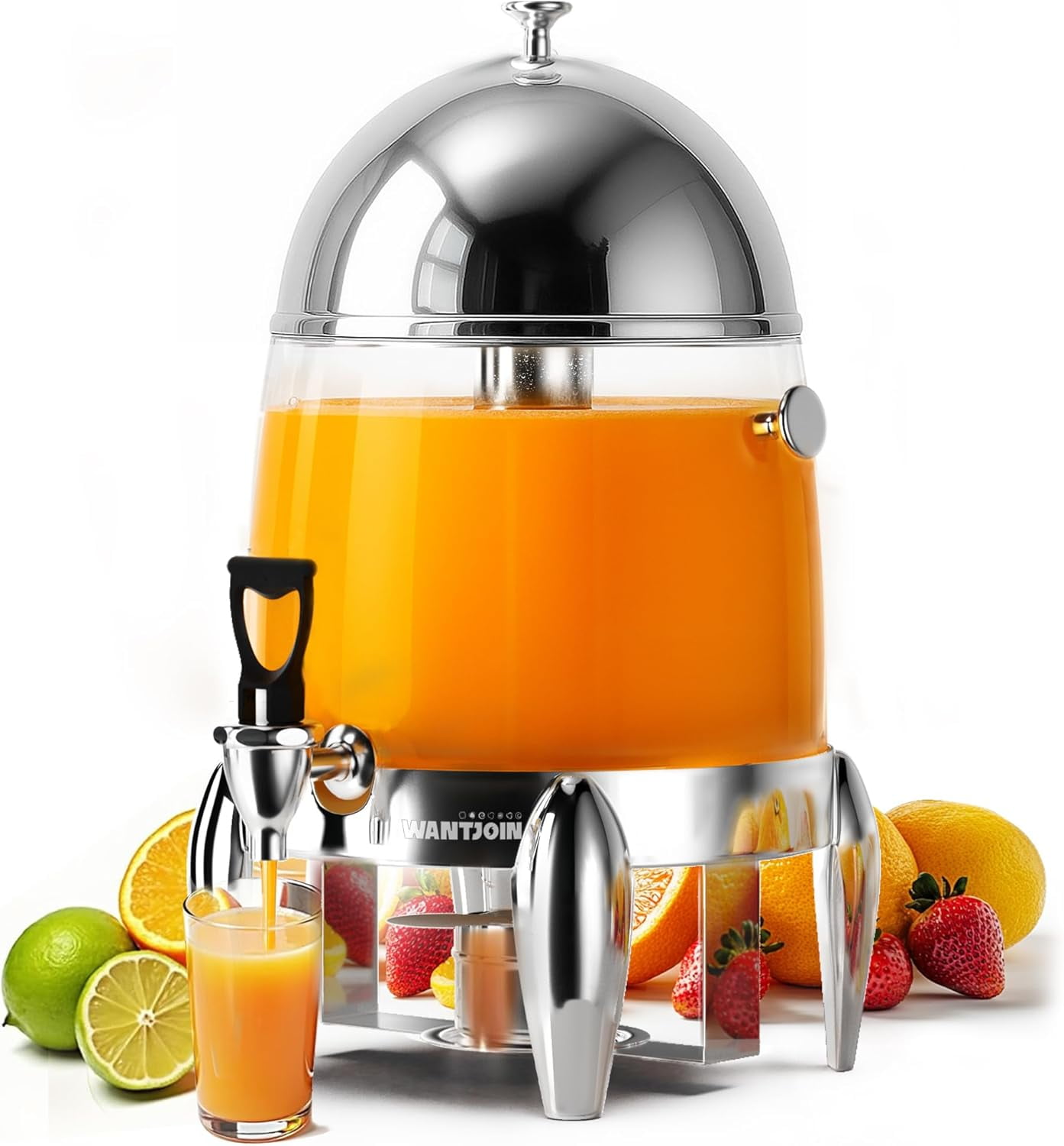 Beverage Dispenser With Stand - 3.2 Gallon Drink Dispenser With Ice ...