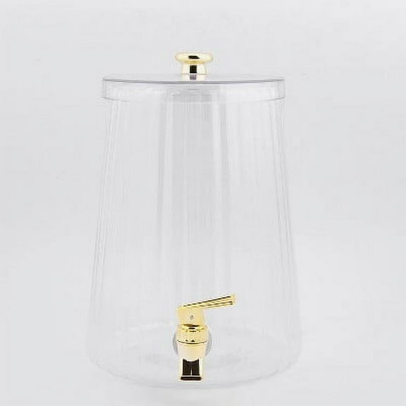 3L/101.45Oz Mimosa Tower Dispenser, Drink Dispenser Tower with Ice Tube ...