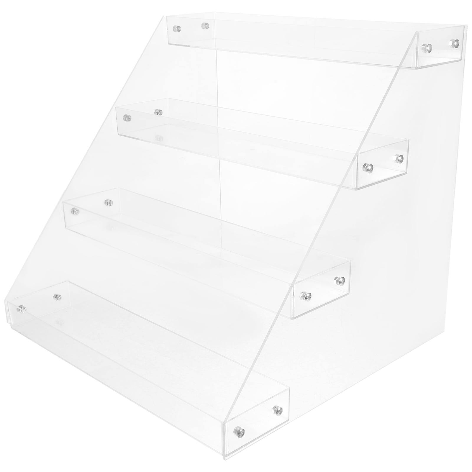 GOOHOCHY Transparent Acrylic Shelves for Display Multilayer Snack and ...