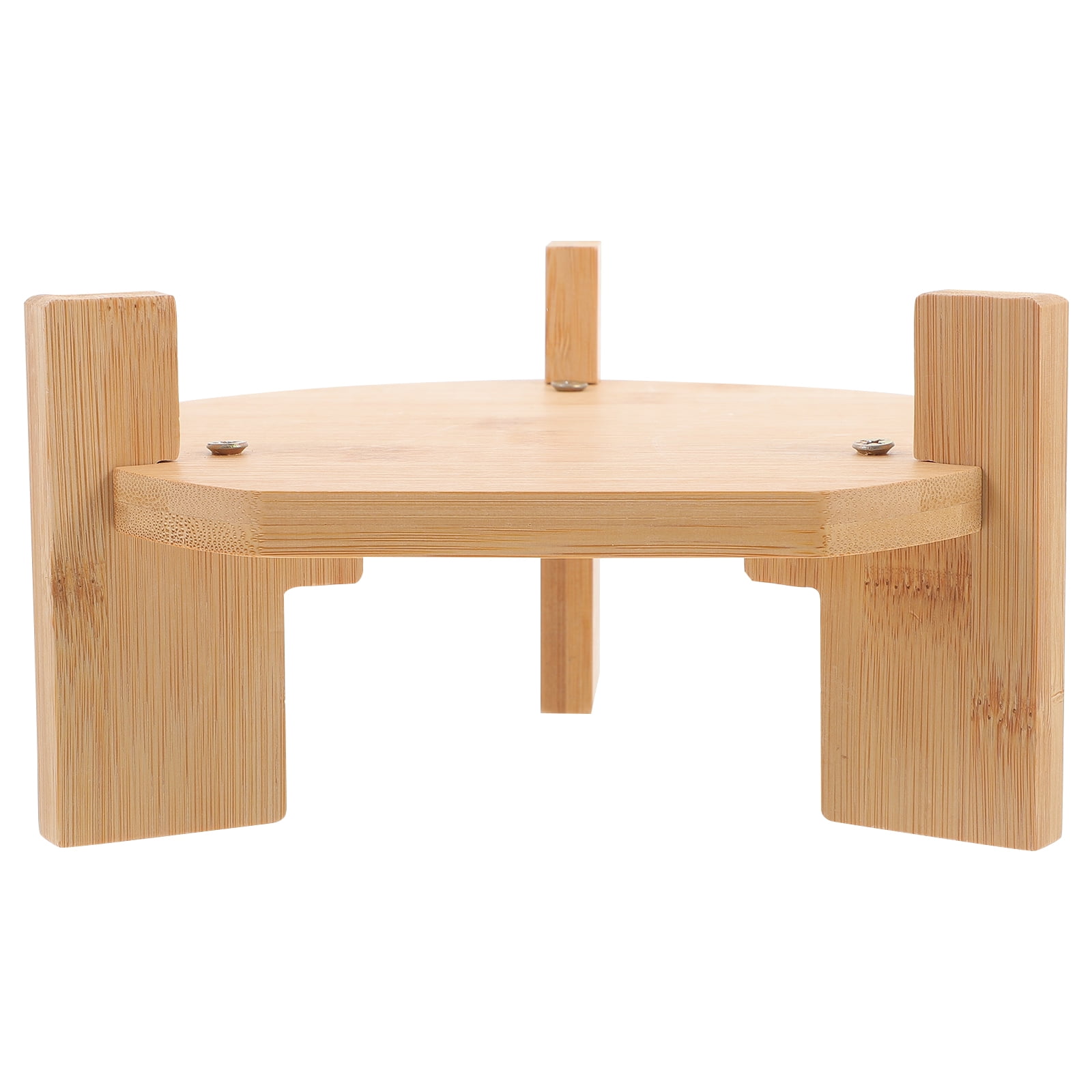 Bamboo Beverage Dispenser Stand for Water Jug 1 Set Bamboo Rack for ...