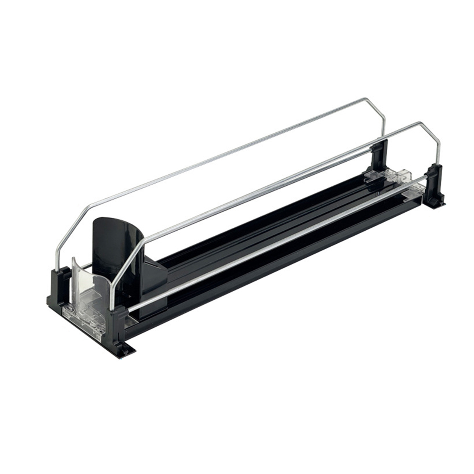 Beverage Holder Fridge Drink Organizer with Automatic Pusher Glide ...