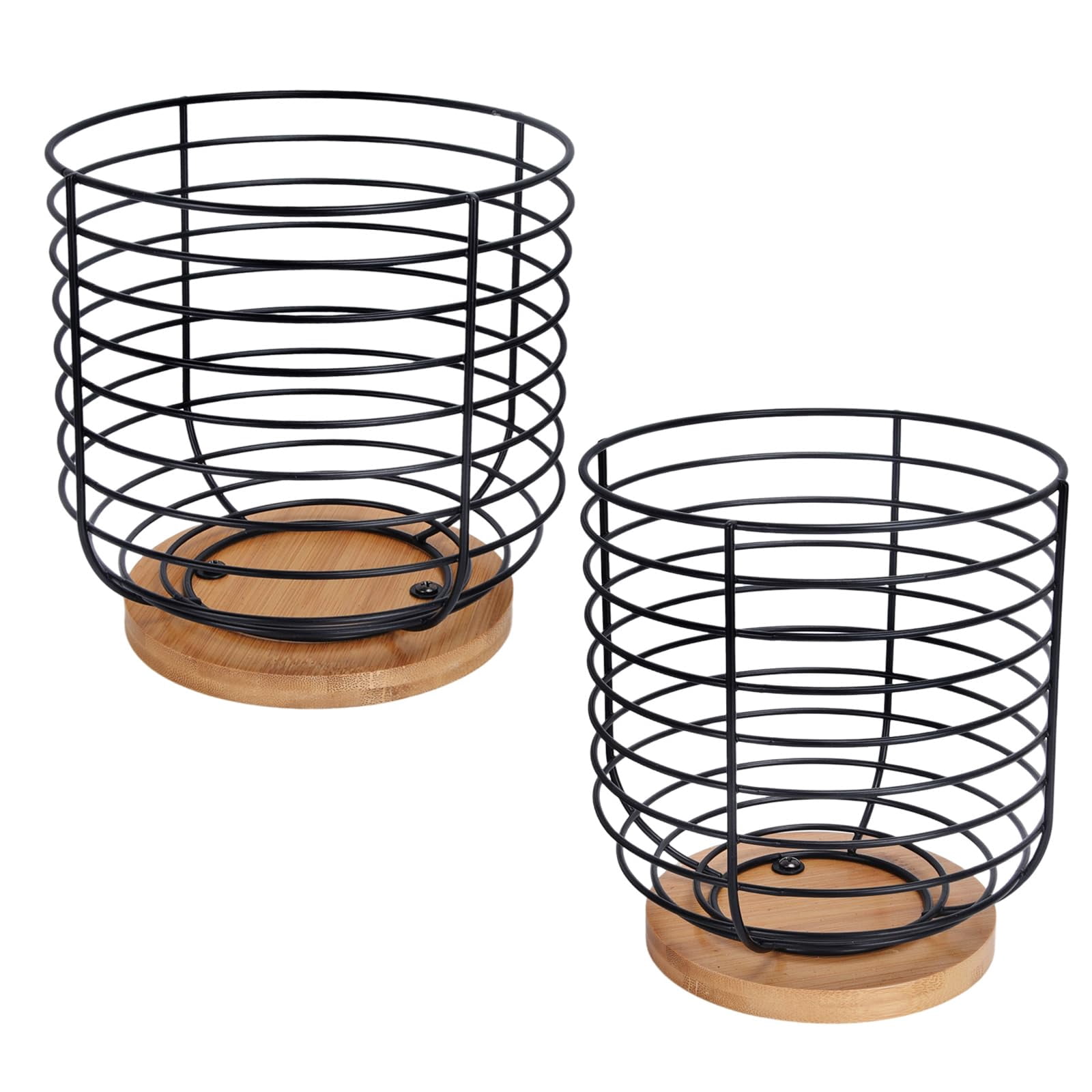 Beverage Pod Holder Black A Large Capacity Metal Countertop Organizer ...
