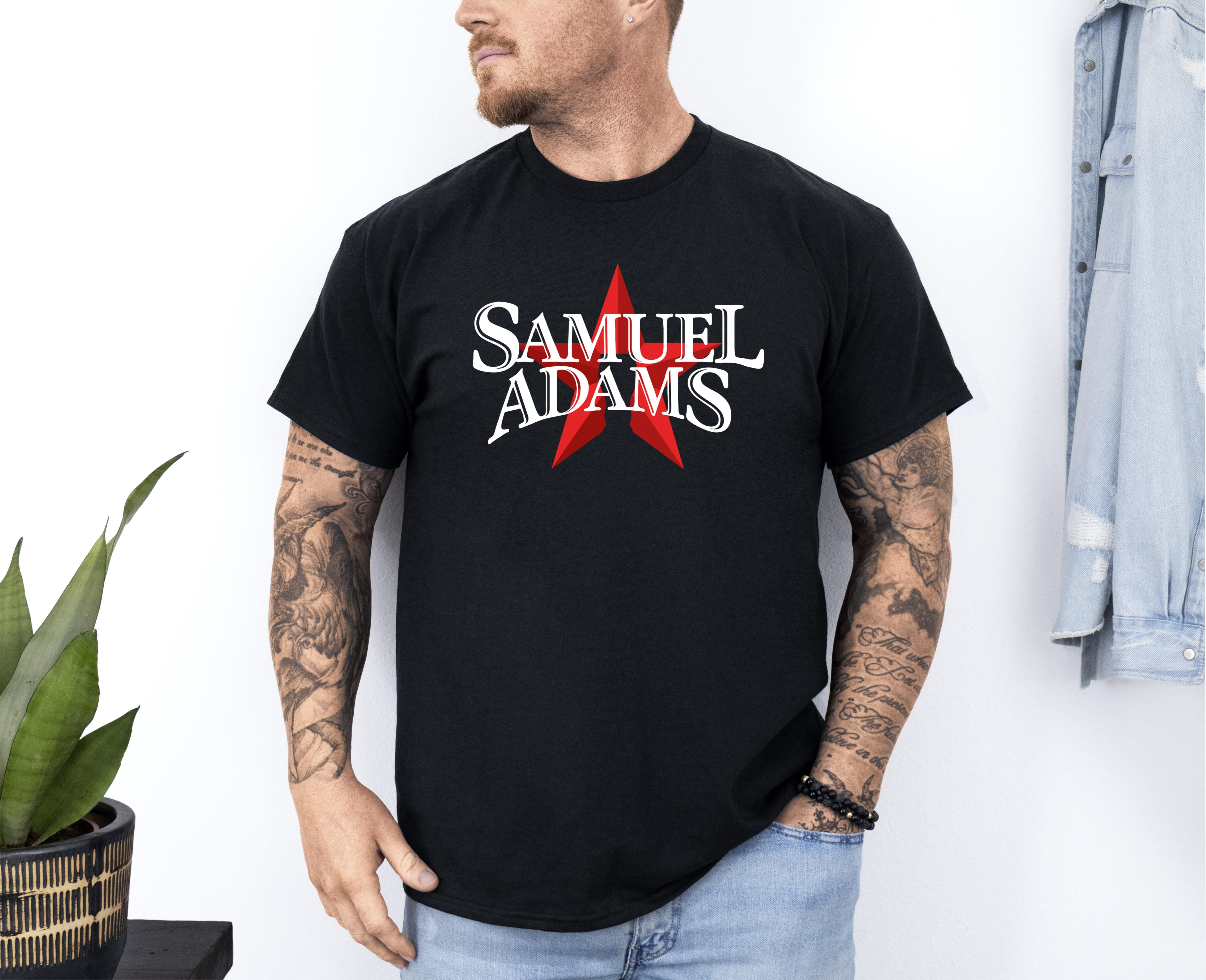 Beverage Themed Graphic Tee, Samuel Adams Logo Shirt - Walmart.com