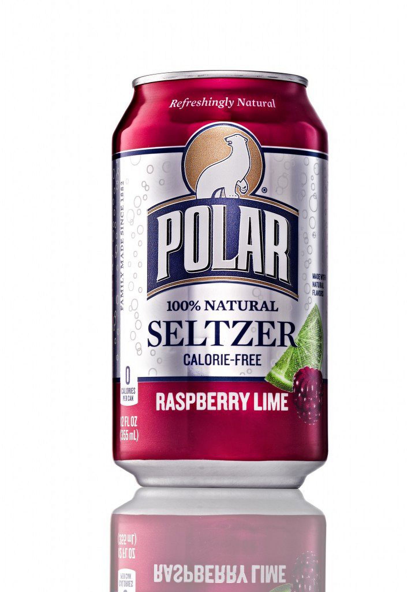Beverages - Packaged in Cans - Raspberry Lime Seltzer (12 oz, 24-Count ...