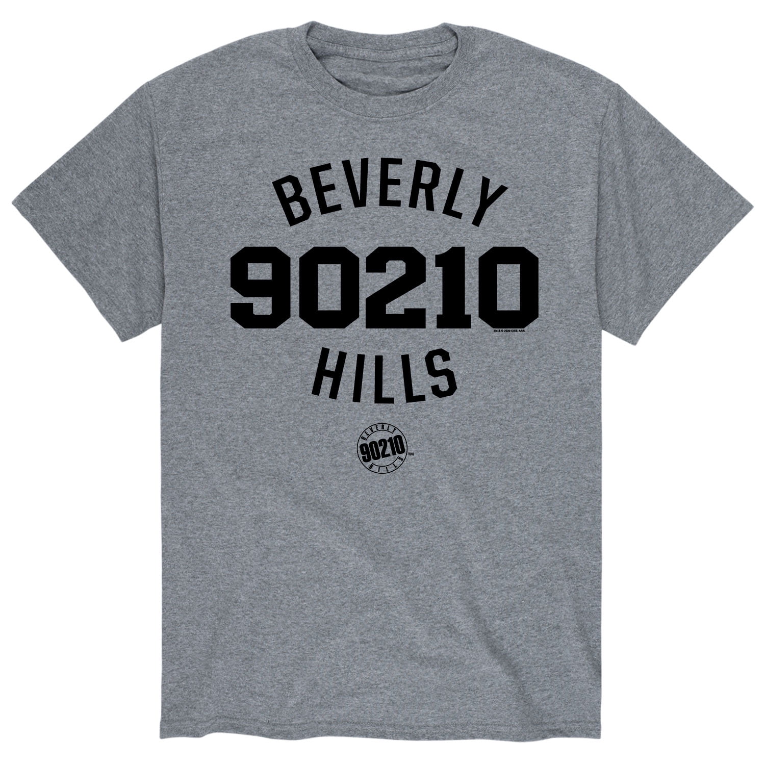 Beverly Hills 90210 Black Logo - Men's Short Sleeve Graphic T-Shirt ...