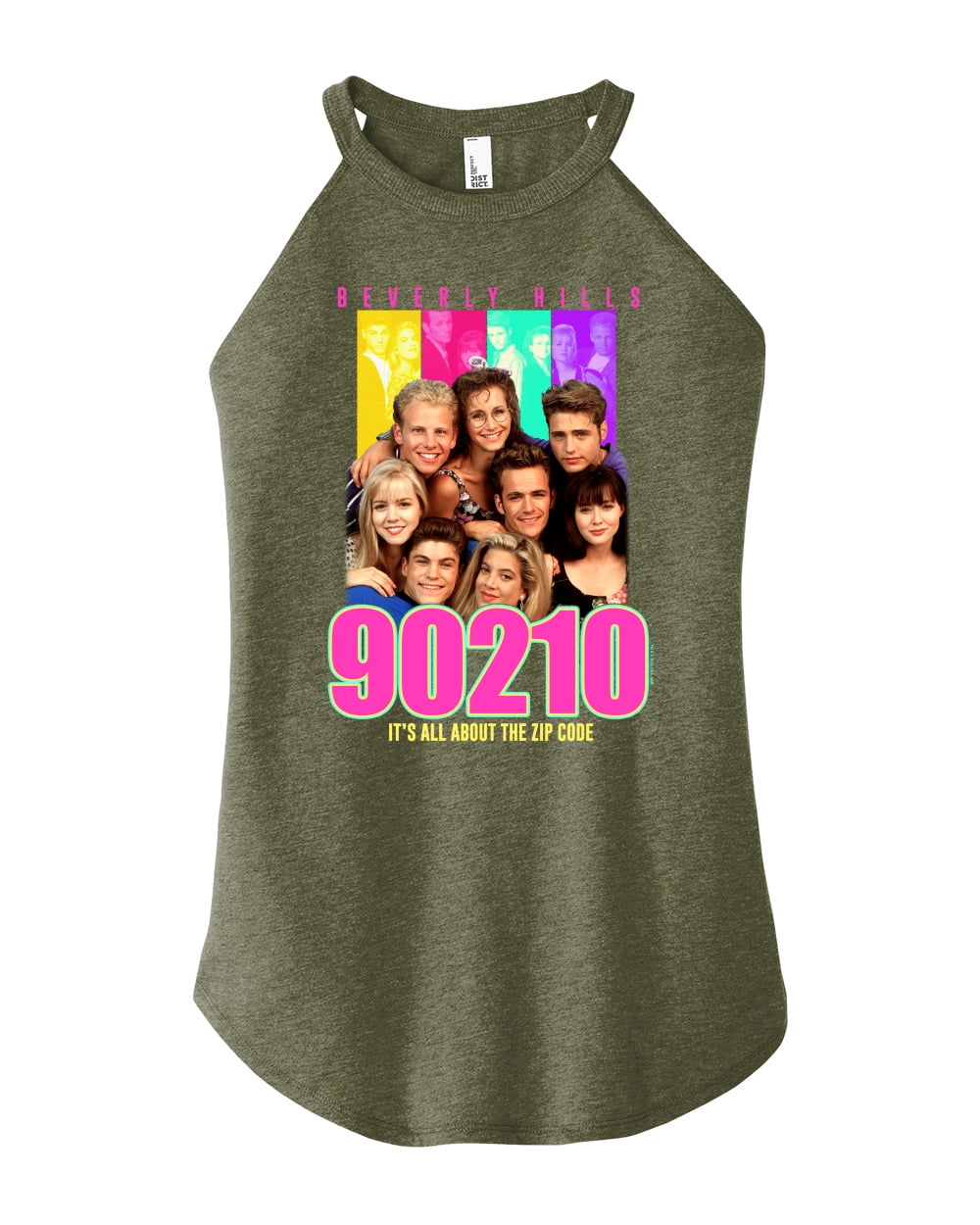 Beverly Hills 90210 - It's All About the Zip Code - Juniors High Neck ...