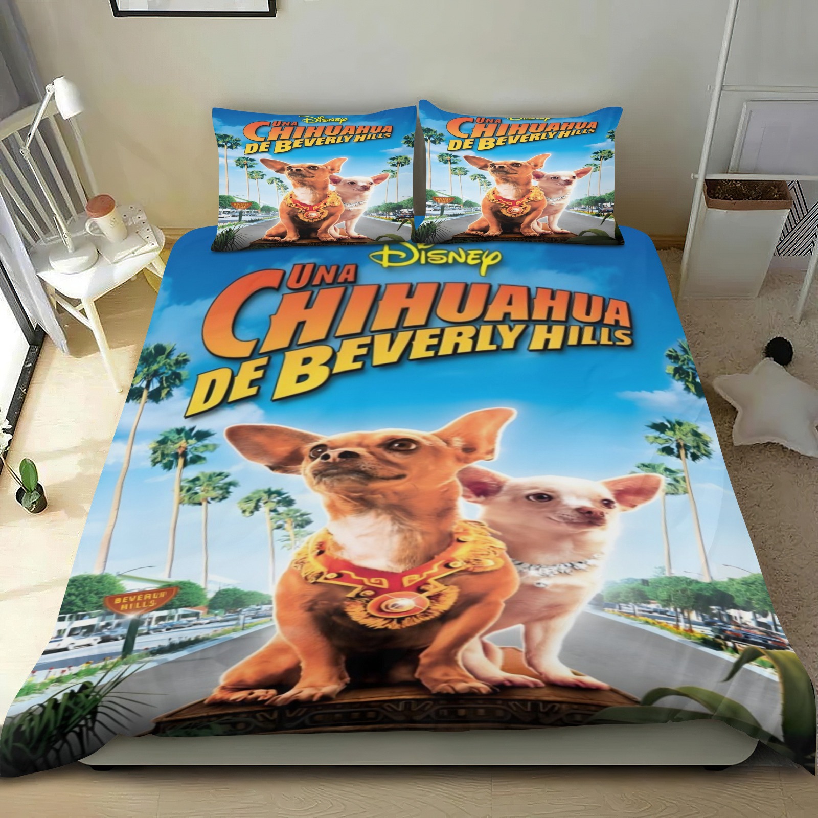 Beverly Hills Chihuahua thin bedding set has an iconic print,One duvet ...