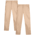 Beverly Hills Polo Club Boys' Multipack School Uniform Khaki Pants ...