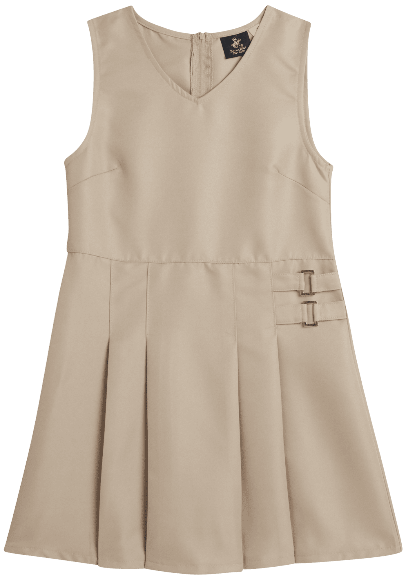Beverly Hills Polo Club Girls' School Uniform Dress - Sleeveless ...