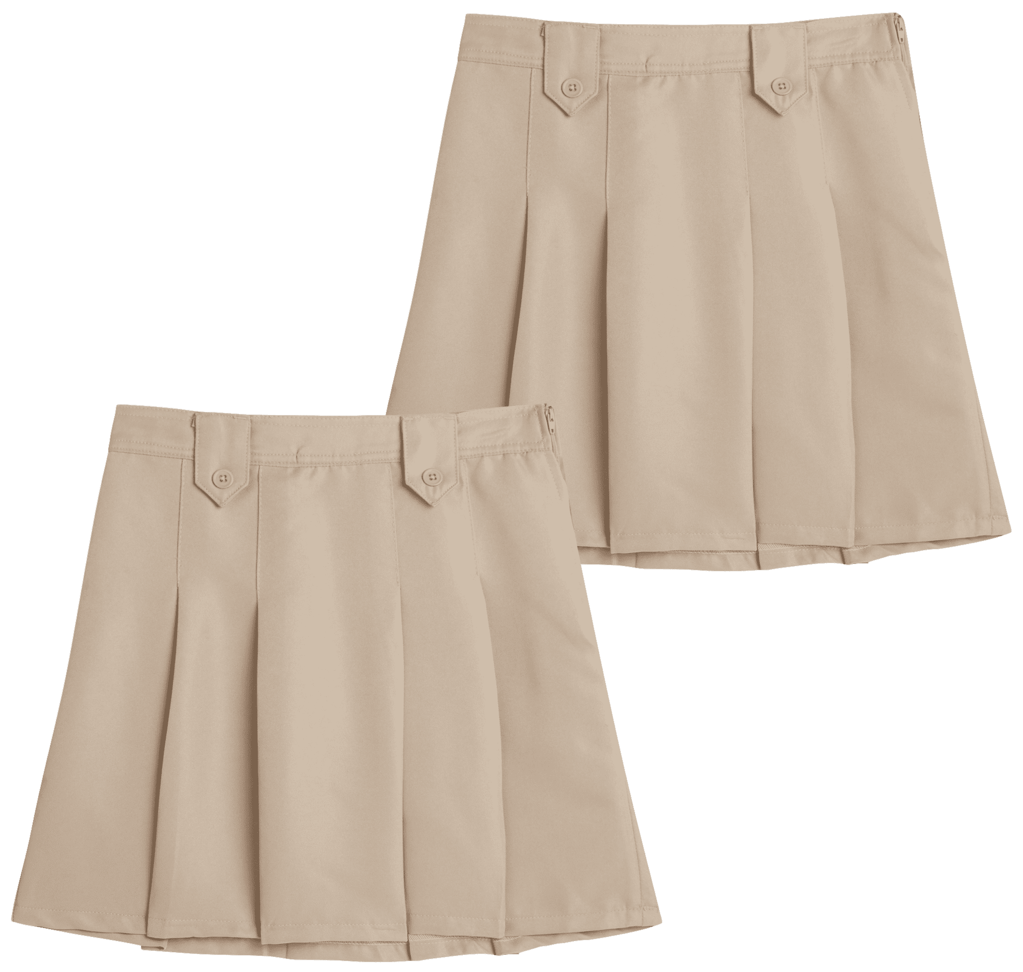 Beverly Hills Polo Club Girls' School Uniform Skort - 2 Pack Scooter ...
