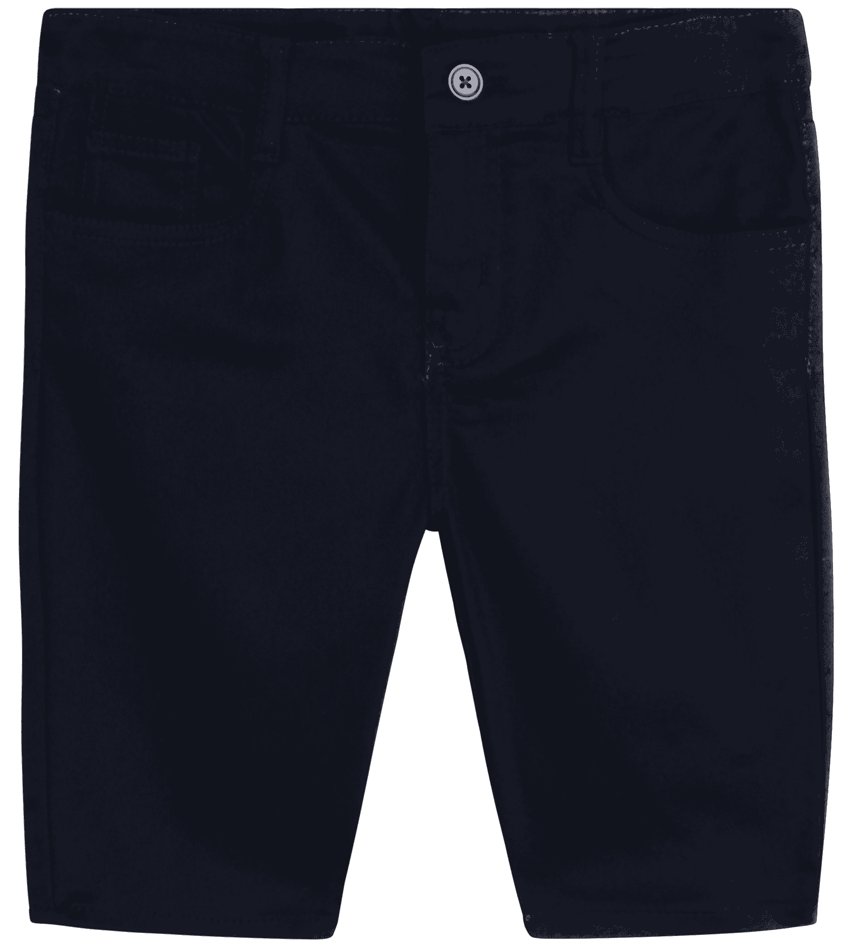 Beverly Hills Polo Club Girls Stretch Twill Bermuda Uniform Shorts ...