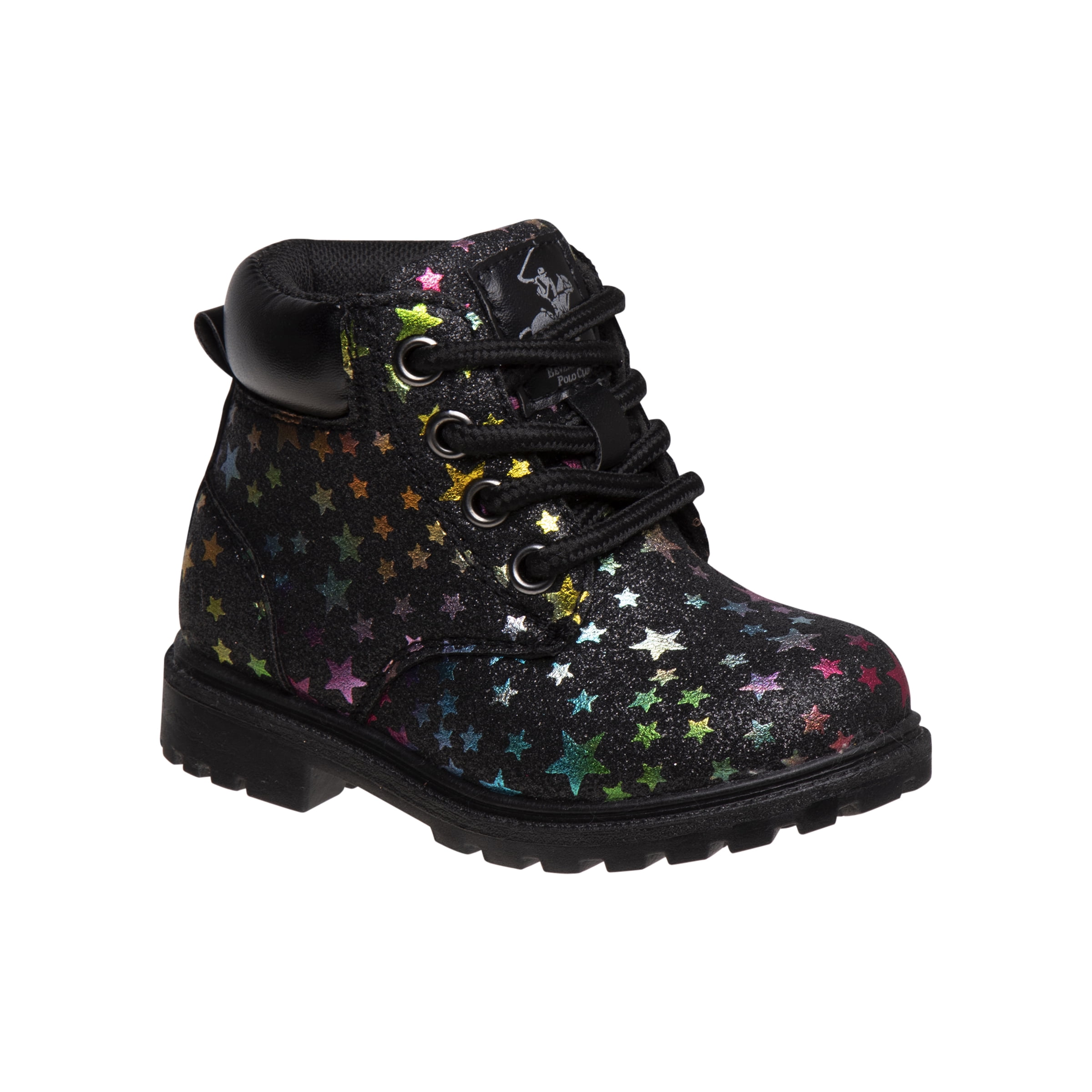 Beverly Hills Polo Club Toddler Girls Lace-Up Boots - Walmart.com
