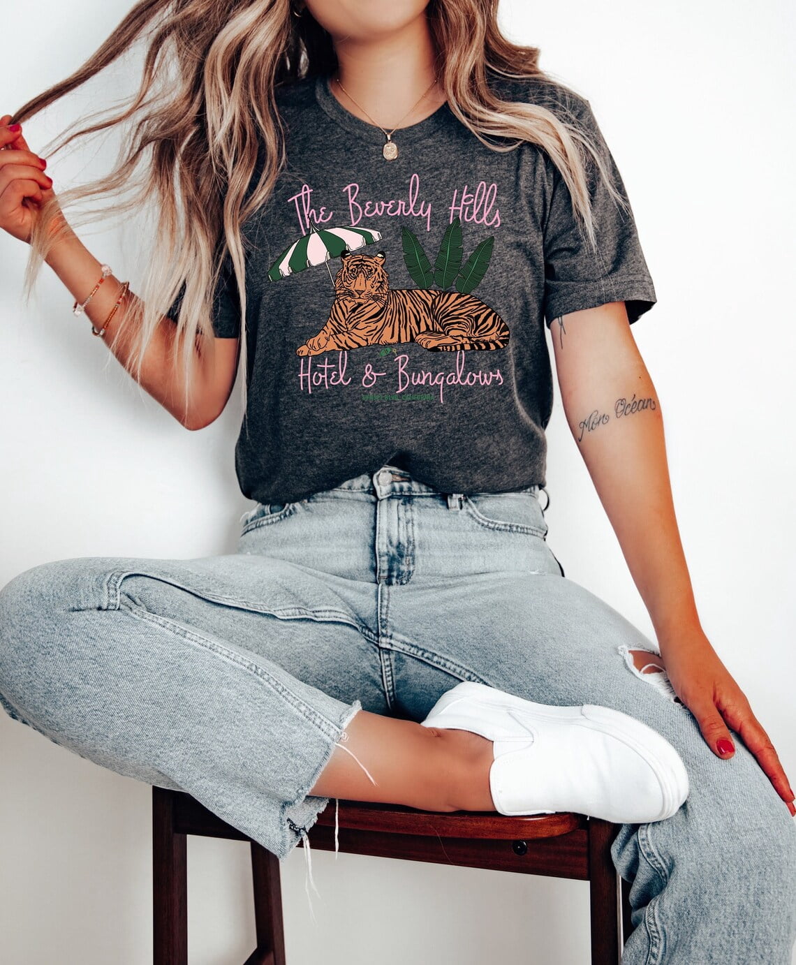 The Beverly Hills Shirt, Retro Hotel Tshirt, Cute Summer Shirt, Girls ...