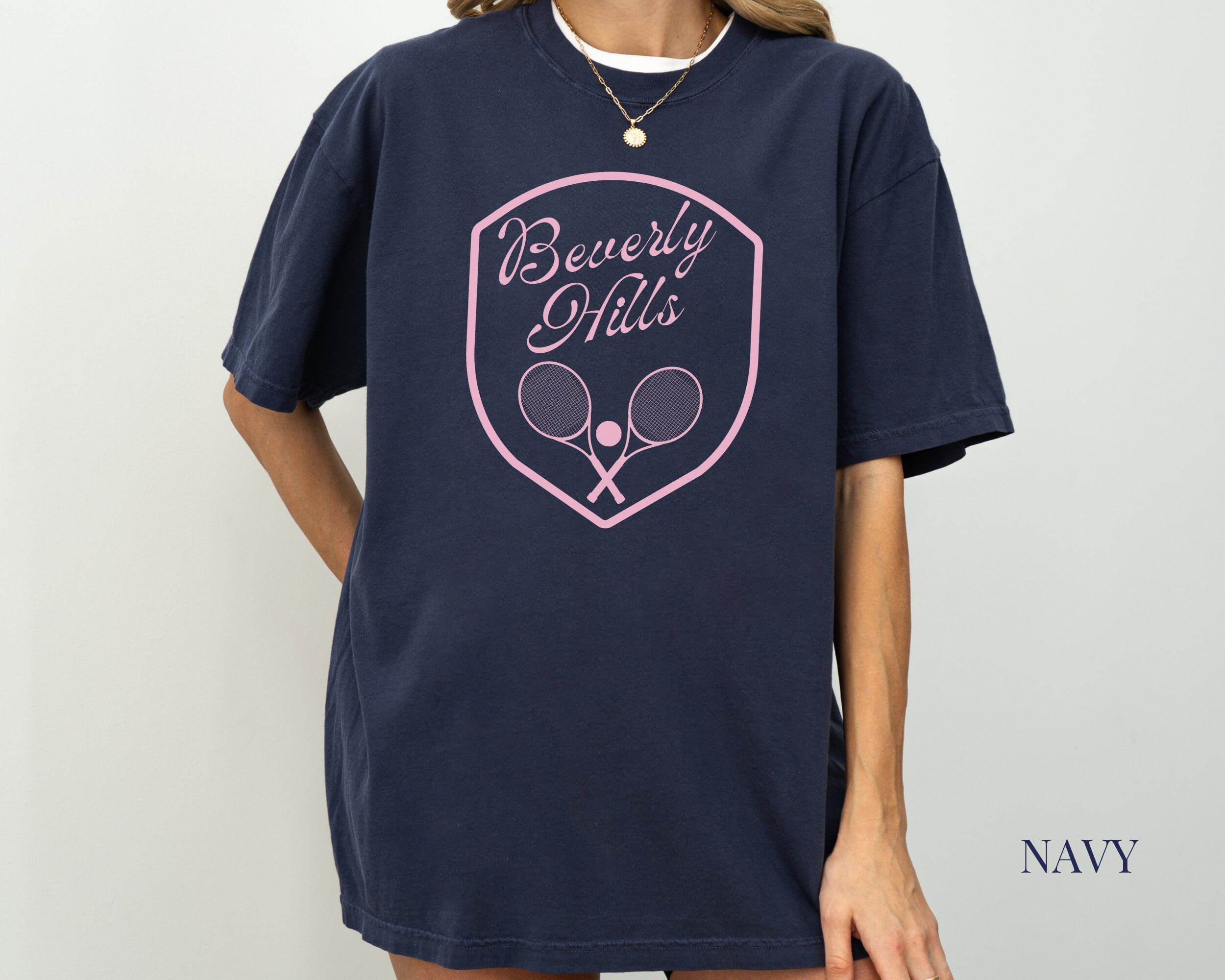 Beverly Hills T-Shirt Tennis Theme Girls Trip Bachelorette Party Group ...