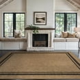 Beverly Rug Easy Jute Outdoor Indoor Non Shedding Easy-Cleaning Rug ...