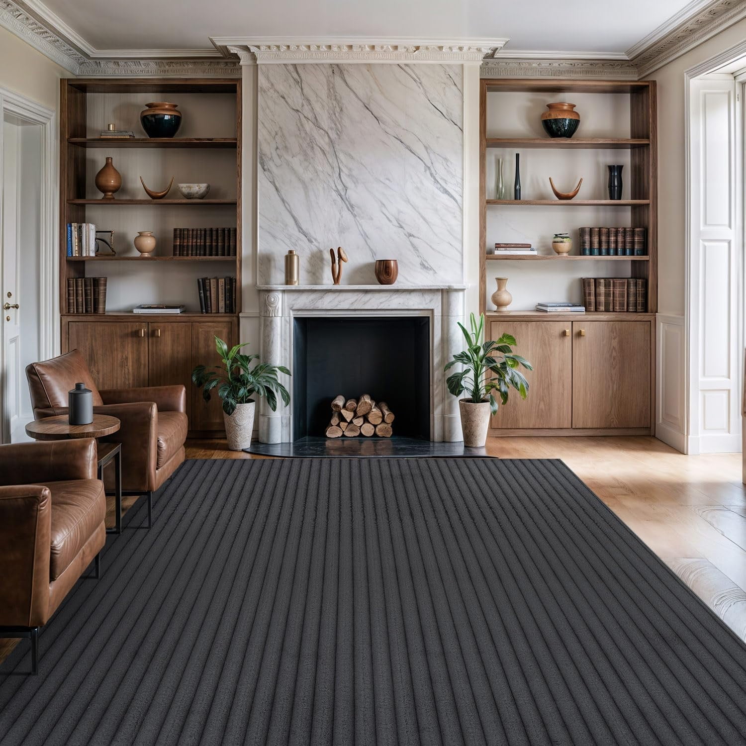 Beverly Rug Fluffy Modern Ultra Soft Plush Non Slip Easy Shag Indoor ...