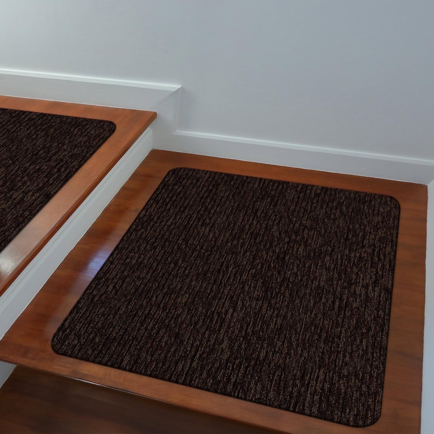 Beverly Rug Non-Slip Machine Washable 3 x 3 Brown Indoor Area Rugs ...