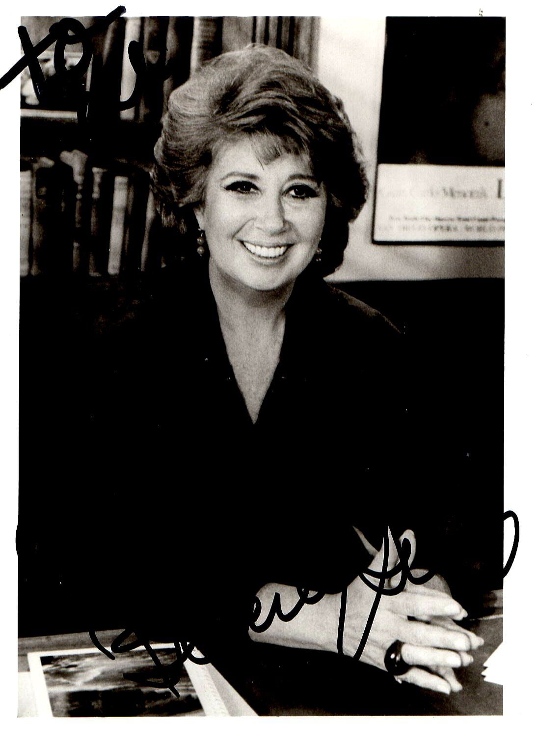 Beverly Sills Signed Autographed Small Photo Opera Legend JSA AD30784 ...