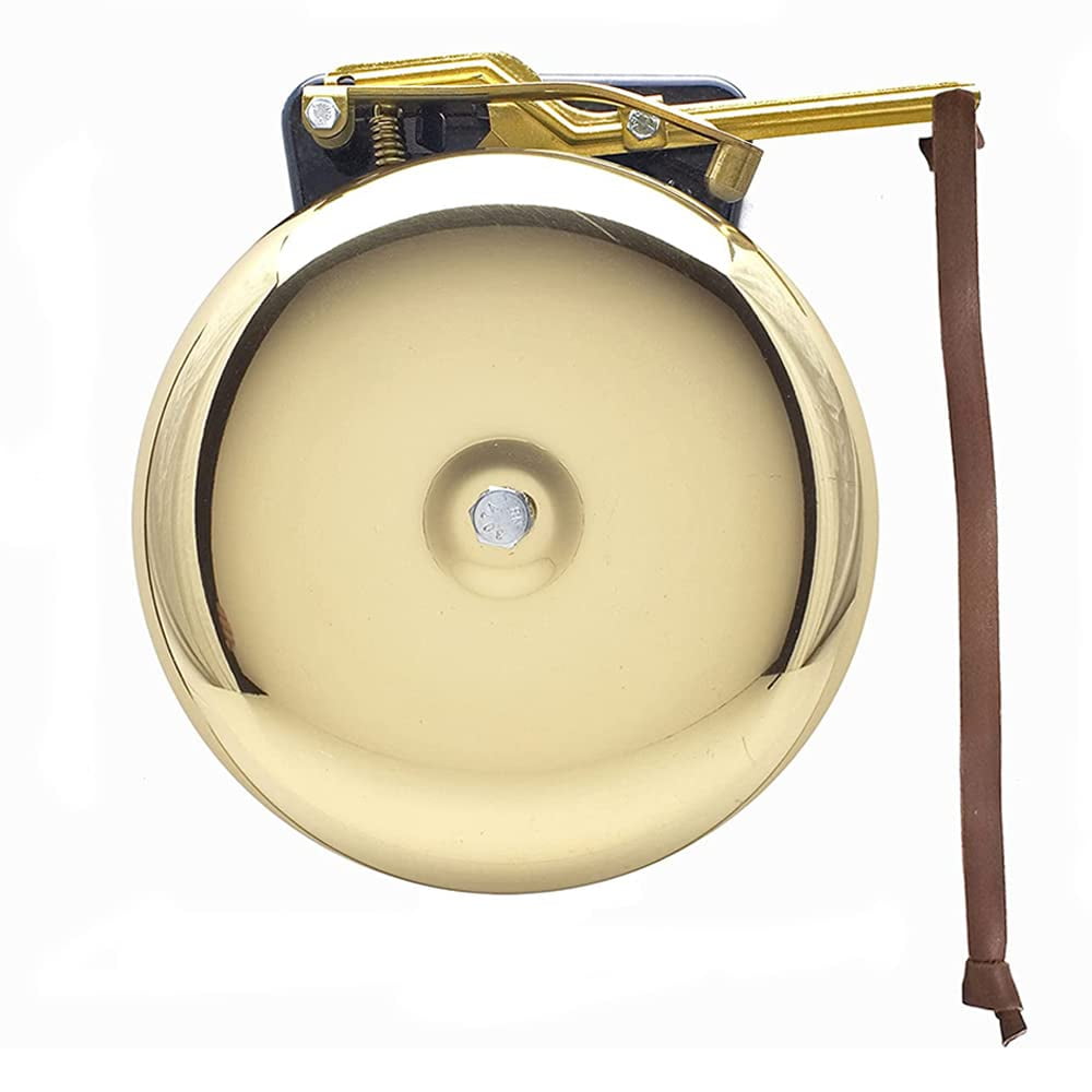 Bevin Bells Brass Trip Gong | Traditional Prize Fighter 8" Boxing Bell ...