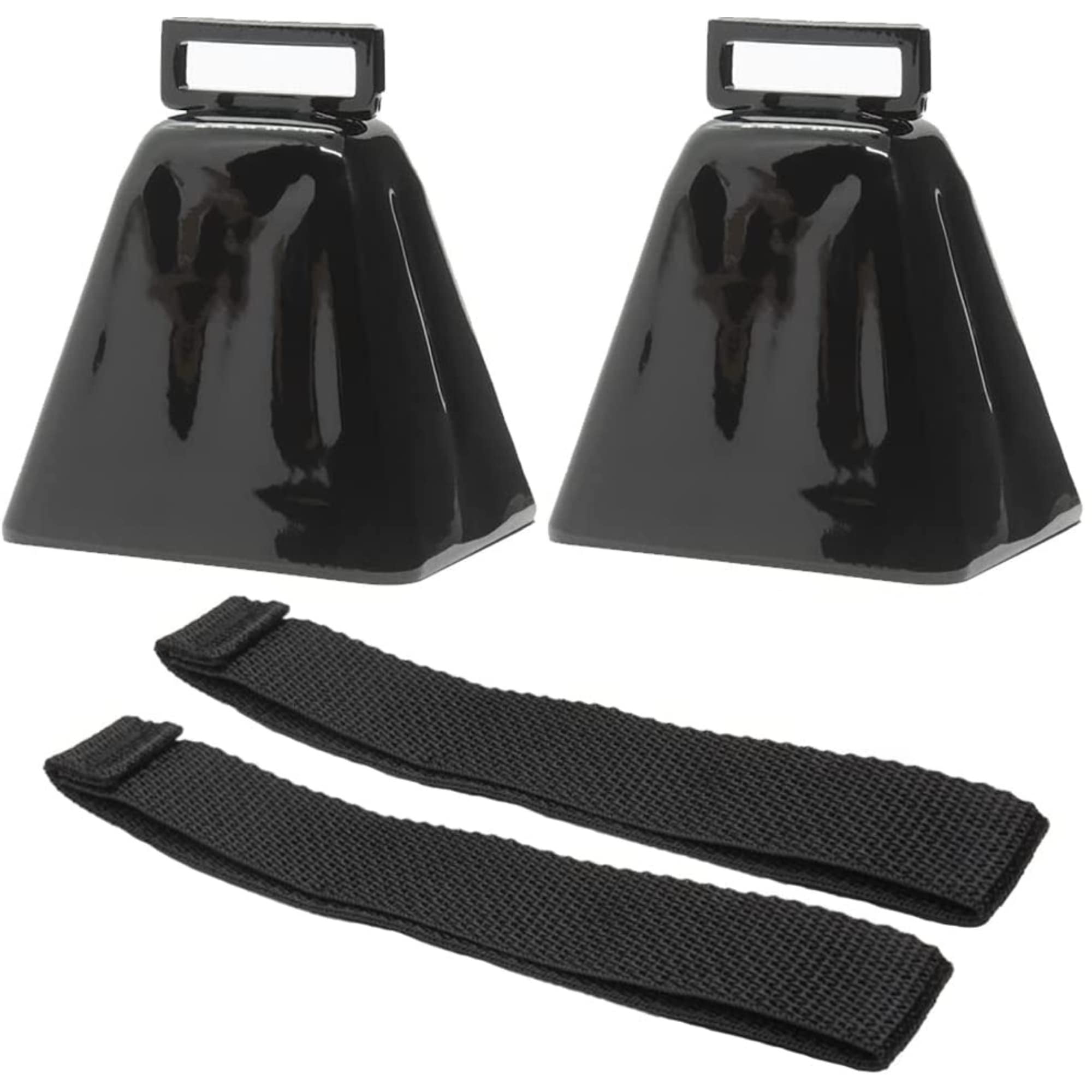 Bevin Bells Long Distance Cow Bells 10LD (Black & Black) | Made from ...