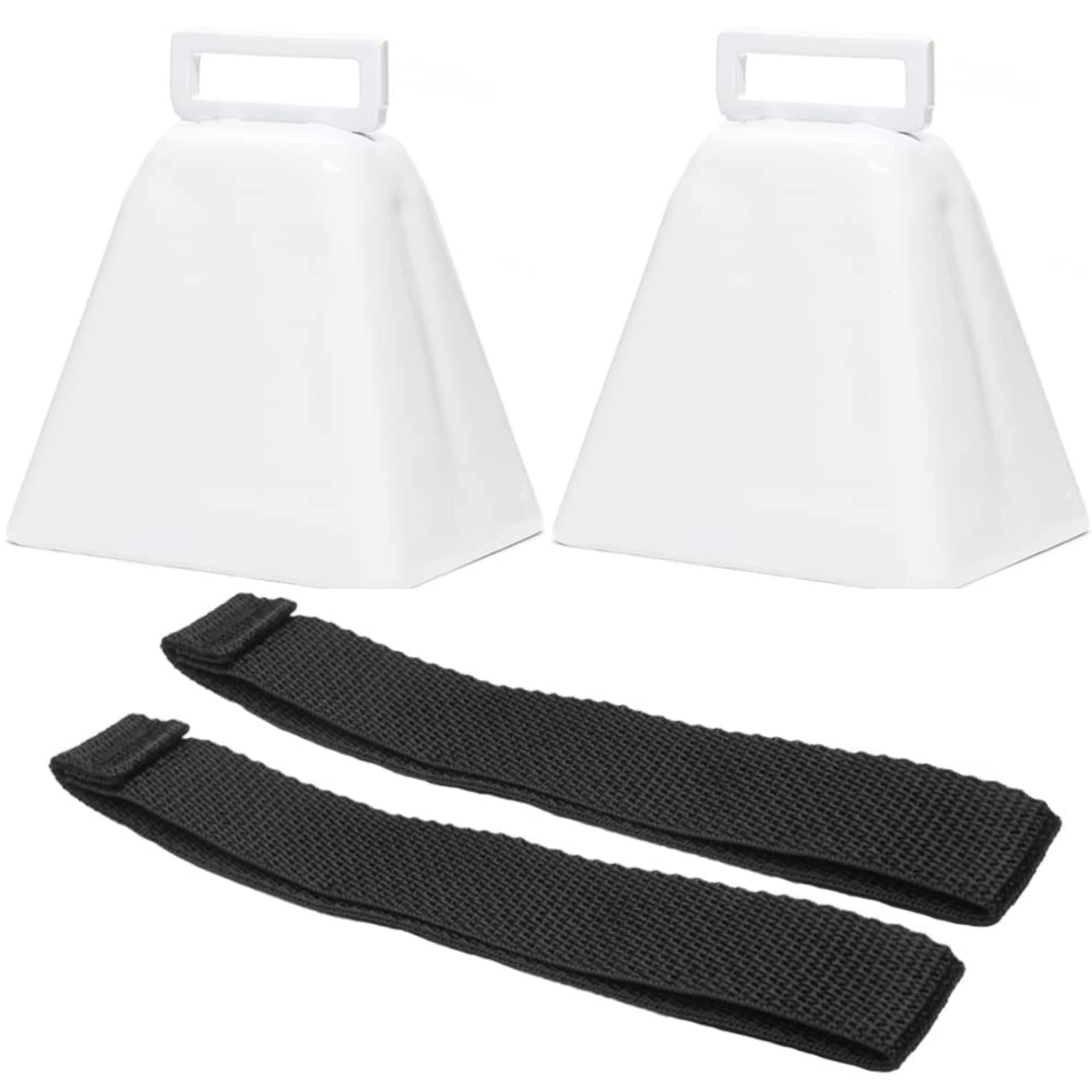 Bevin Bells Long Distance Cow Bells 10LD (White & White) | Christmas ...