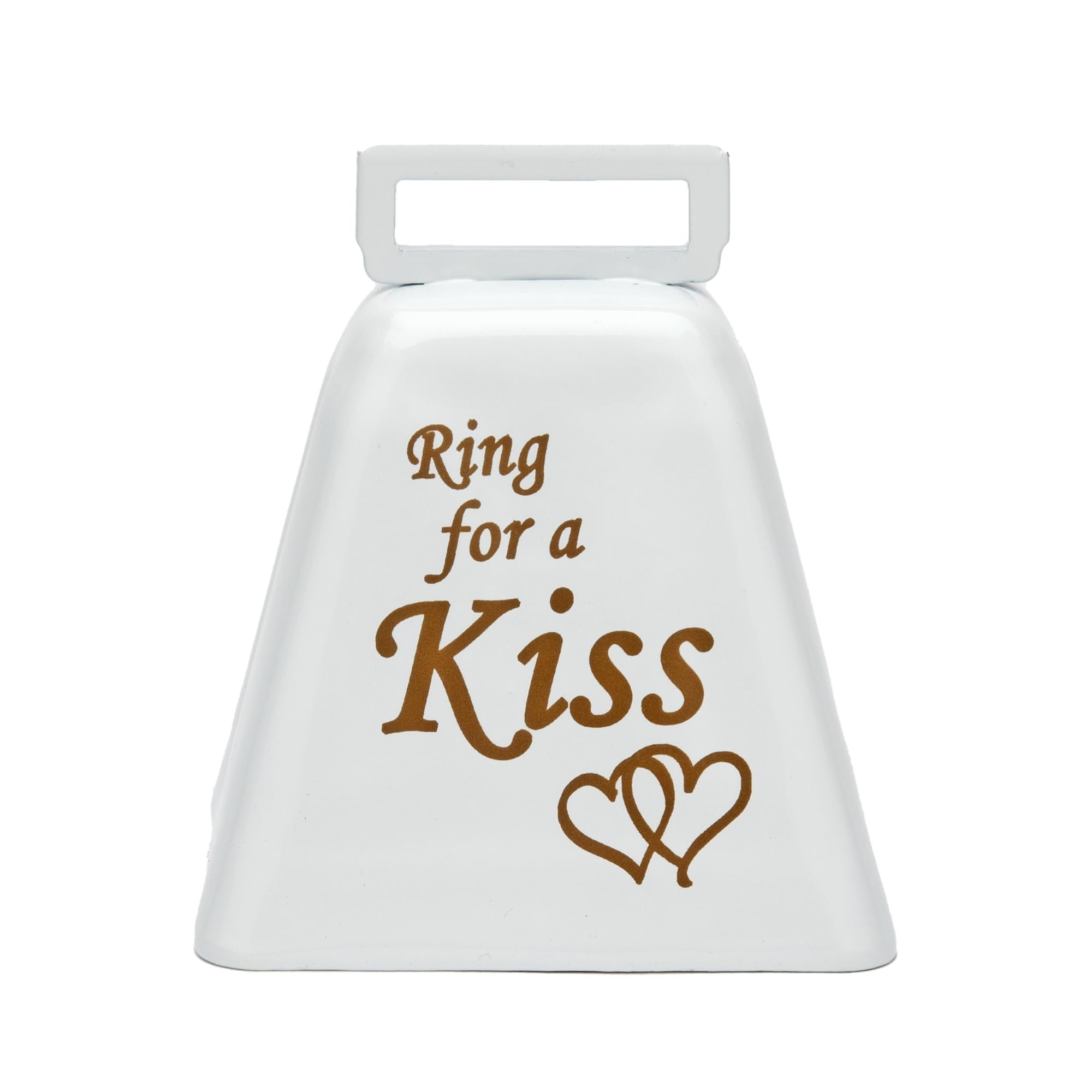 Bevin Bells Ring for a Kiss Wedding Bell | Loud Cowbell, Tea Bell, or ...