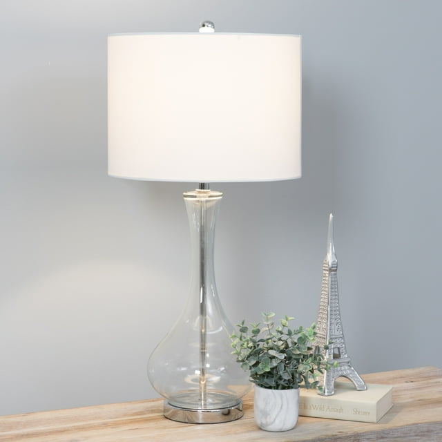 Bevin Clear Glass Table Lamp - Walmart.com