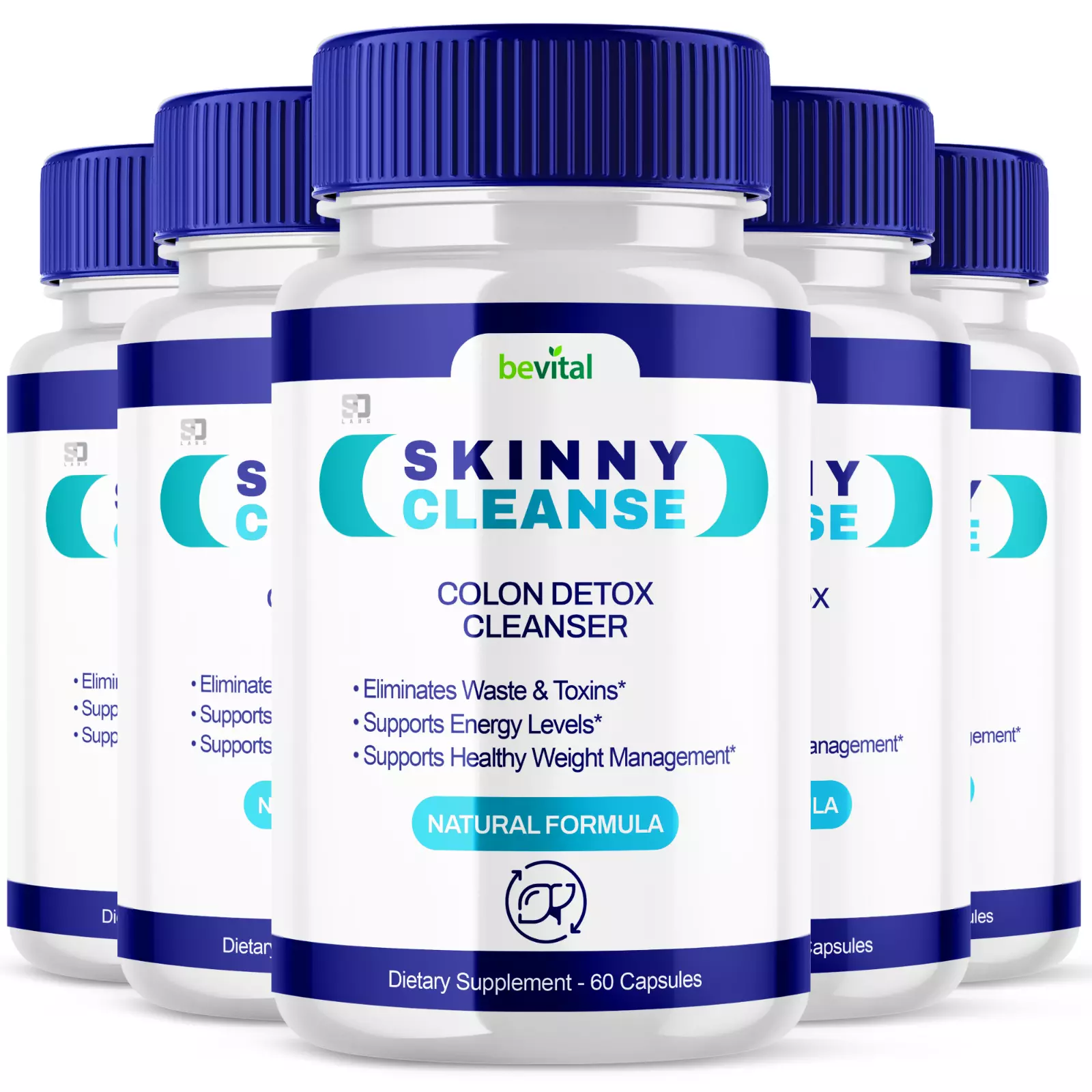 Bevital Skinny Cleanse - Supports Weight Management and Detox (5 Pack ...