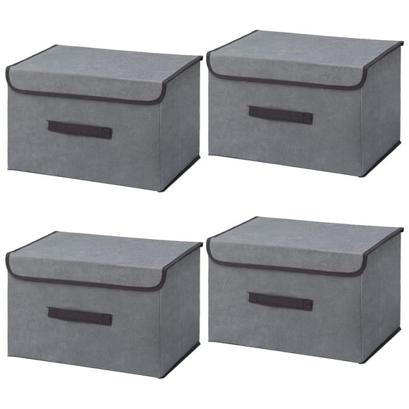 Small Storage Bins with Lids