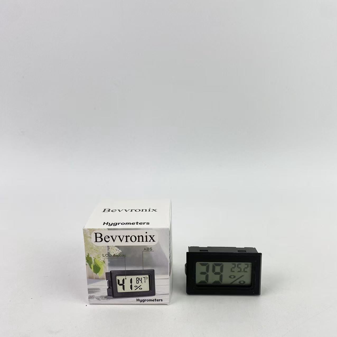 Bevvronix Hygrometers,Mini Digital Thermometer Hygrometer,Indoor ...