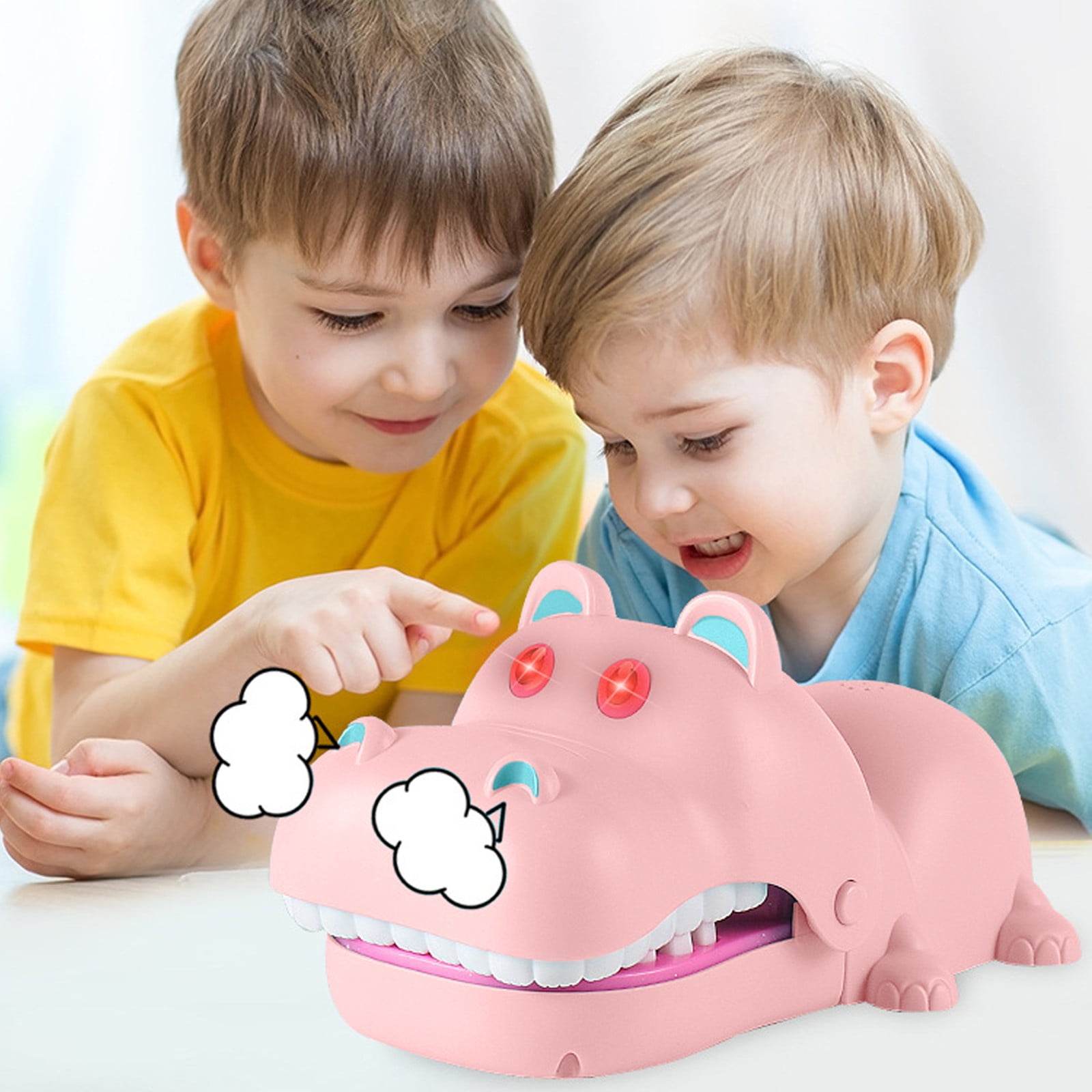 Beware Bite Toy,Hippopotamus Press by Teeth Toy,Child Bite Toy ...
