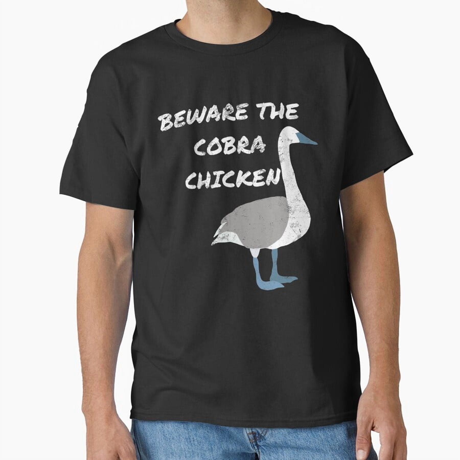 Beware Cobra Chicken Canada Goose Funny Animal H34370 T-Shirt, for Men ...