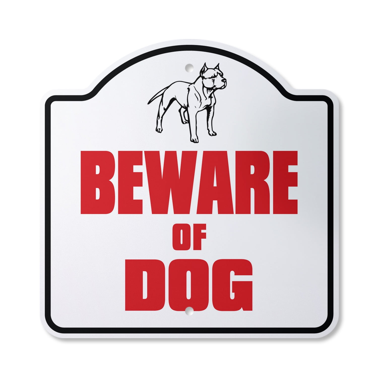 Beware Of Dog 10” x 10” Sign | Indoor/Outdoor Plastic | SignMission ...