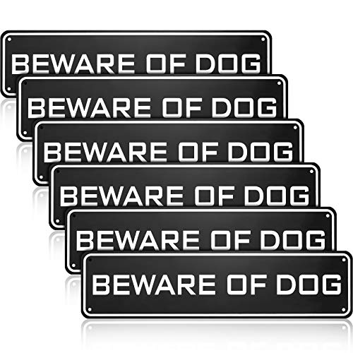 Beware of Dog Sign Aluminum Not Responsible Warning Caution Dog Sign ...