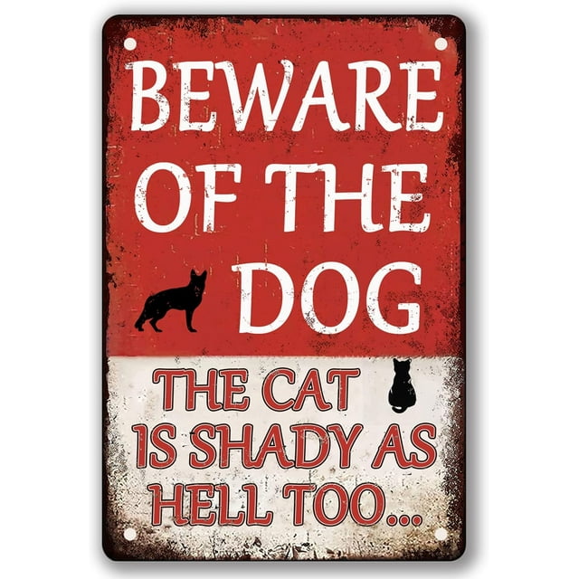 Beware Of Dog Sign No Trespassing Dogs Yard Sign Dog Warning Signs For ...