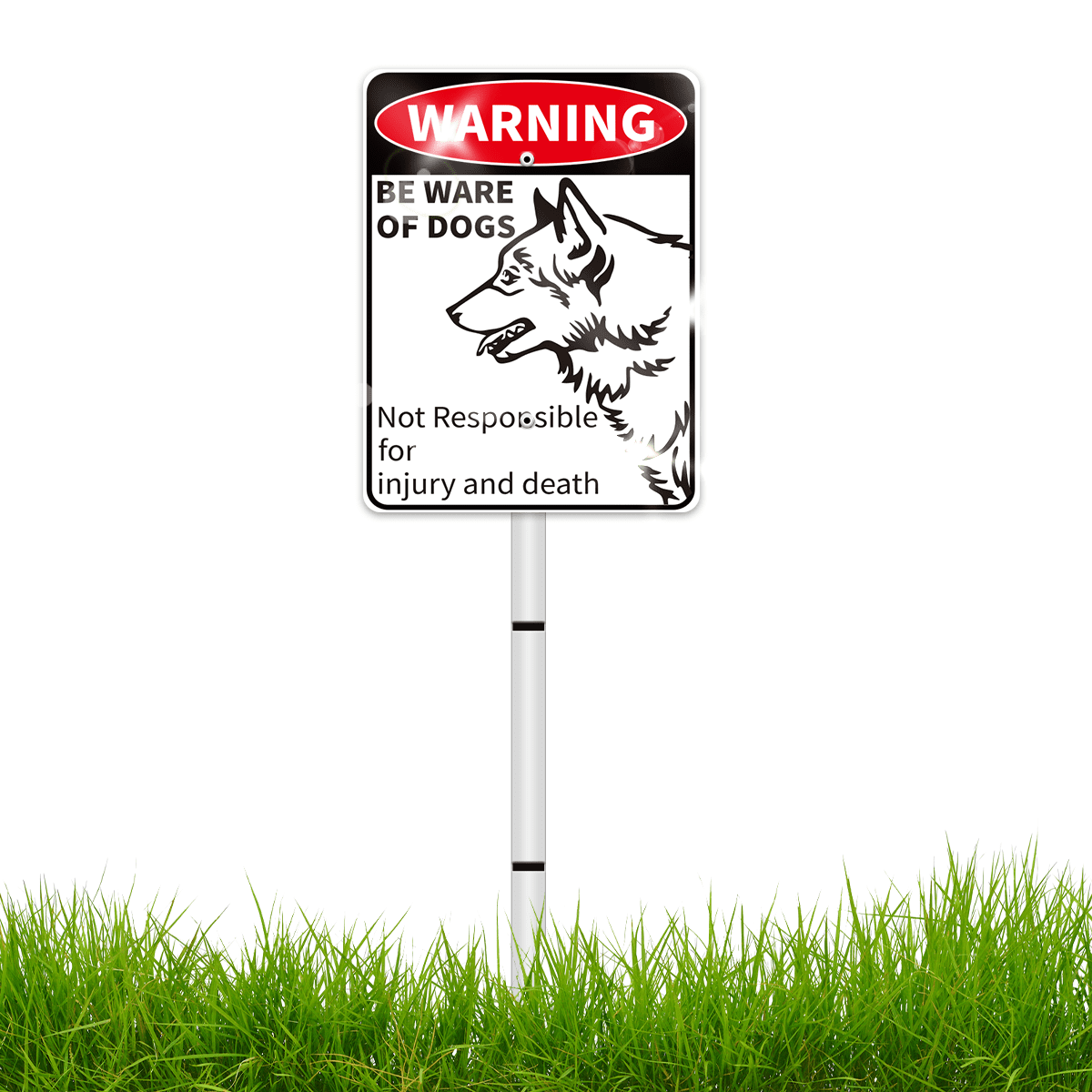 Beware Of Dog Signs For Fence,Dog On Premises Yard Sign,Warning Signs ...