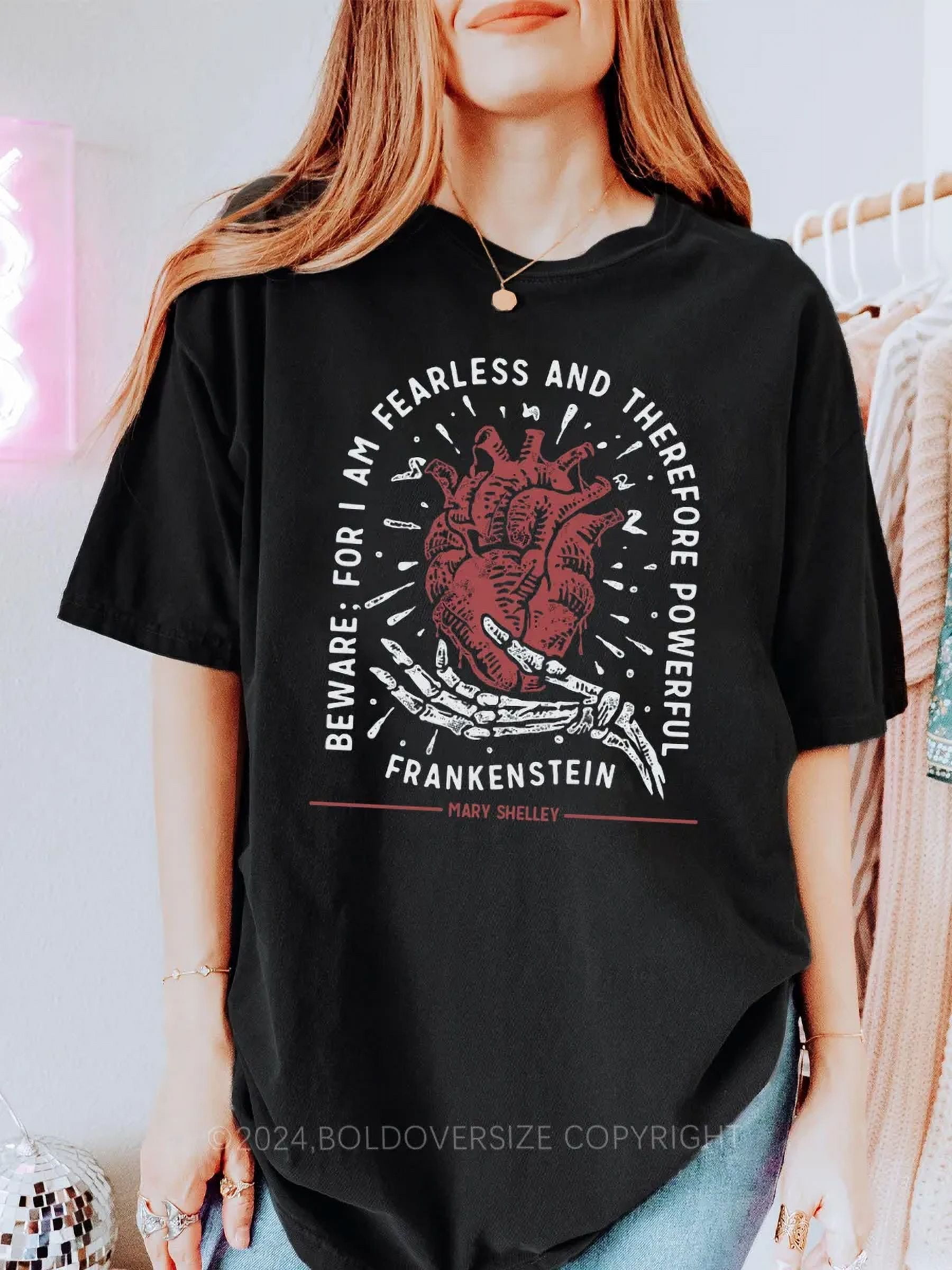 Beware For I Am Fearless Tee - Walmart.com