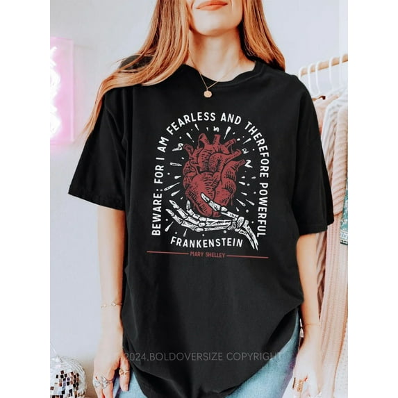 Beware For I Am Fearless Tee - Walmart.com