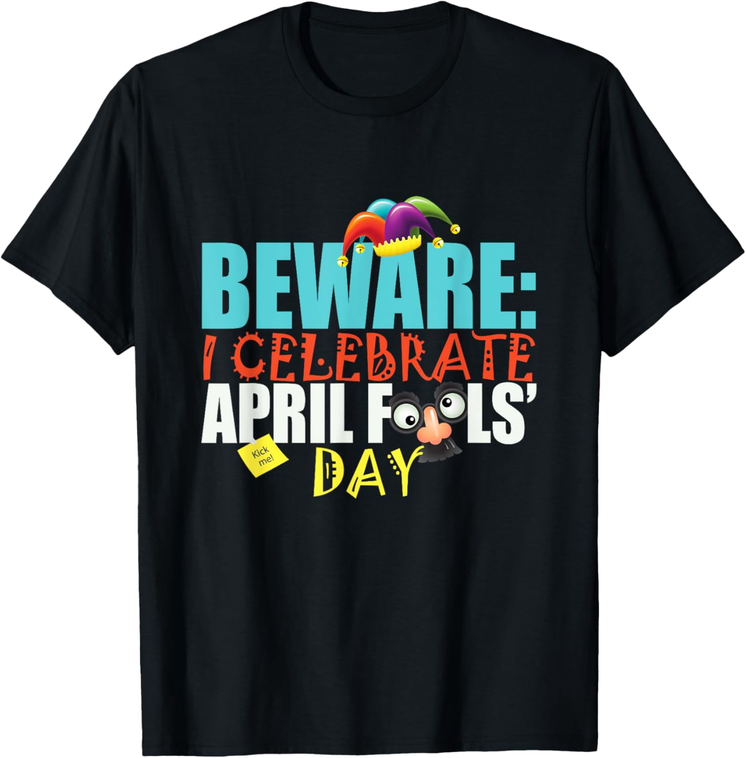 Beware I Celebrate April Fools' Day Prank April Fools T-Shirt - Walmart.com