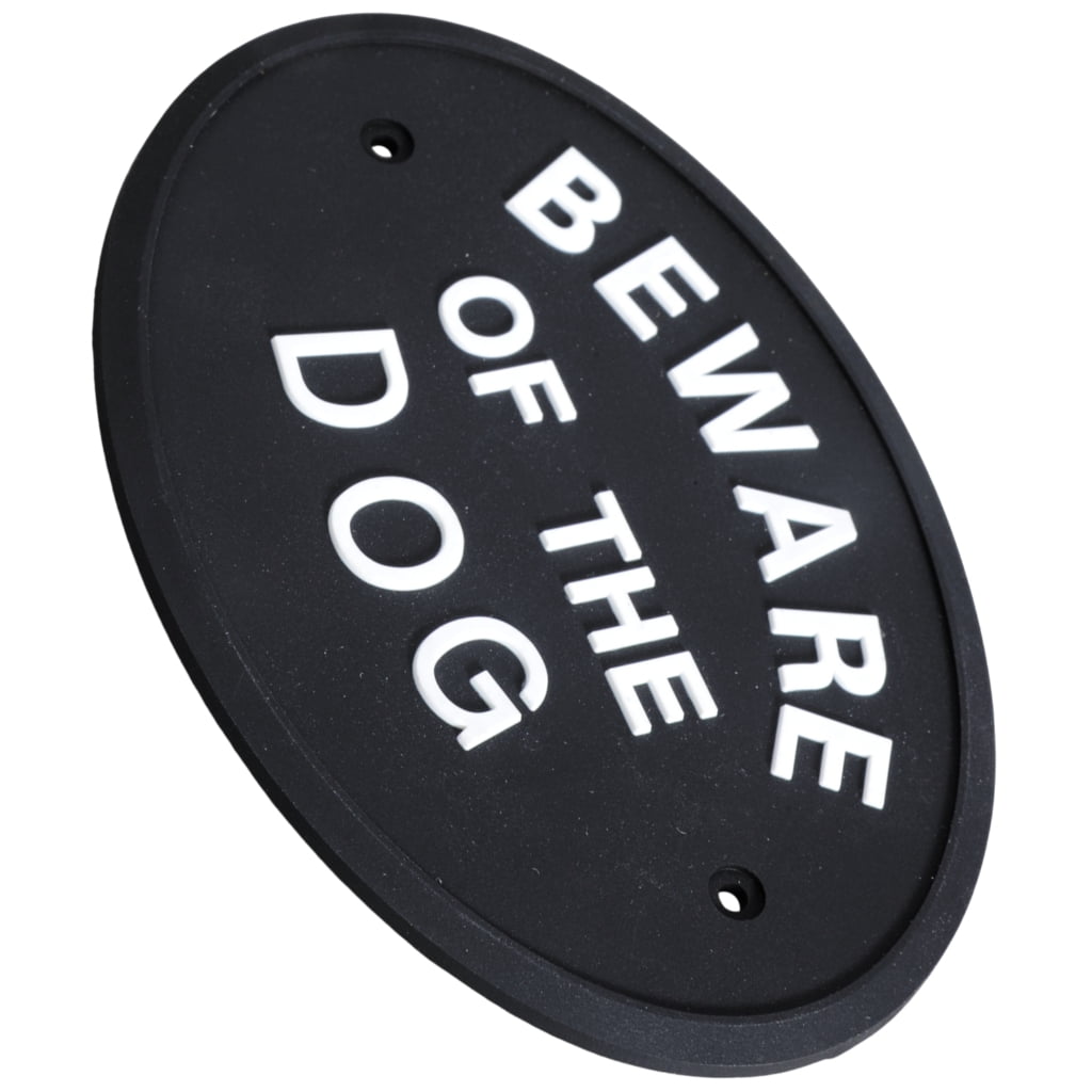 Beware Of Dog Sign Waterproof & Fade Resistant Garden Sign Gate Warning ...