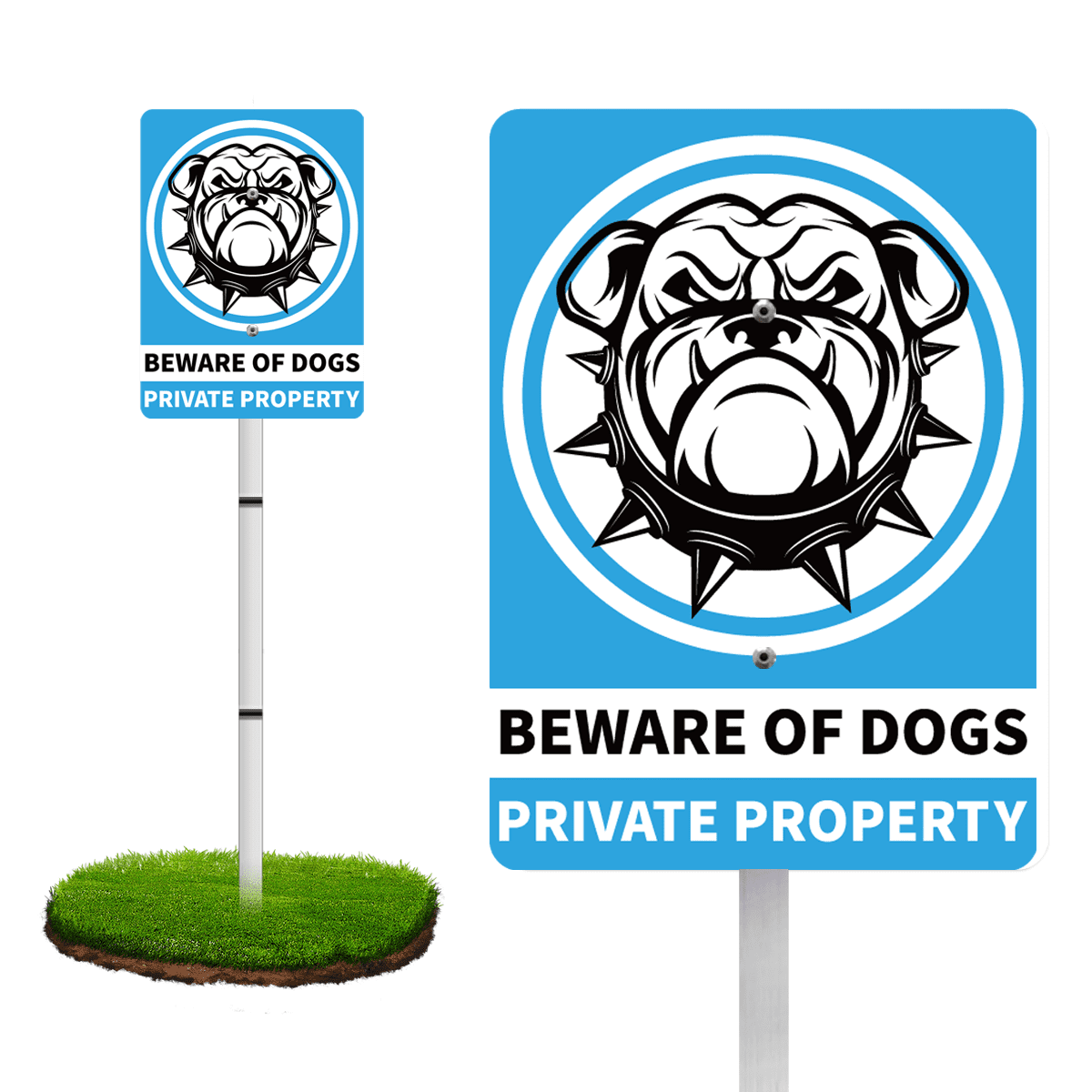 Beware Of Dog Signs For Fence,Warning Signs For Property,Dog On ...