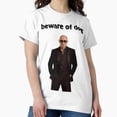 Beware Of Dog Warning Animal Graphic Expression T-Shirt - Walmart.com