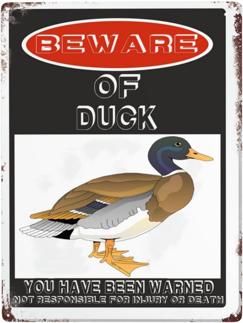 Beware Of Frog Sign,12"X 17.2" Rust Free Beware Of Frog Warning Signs ...
