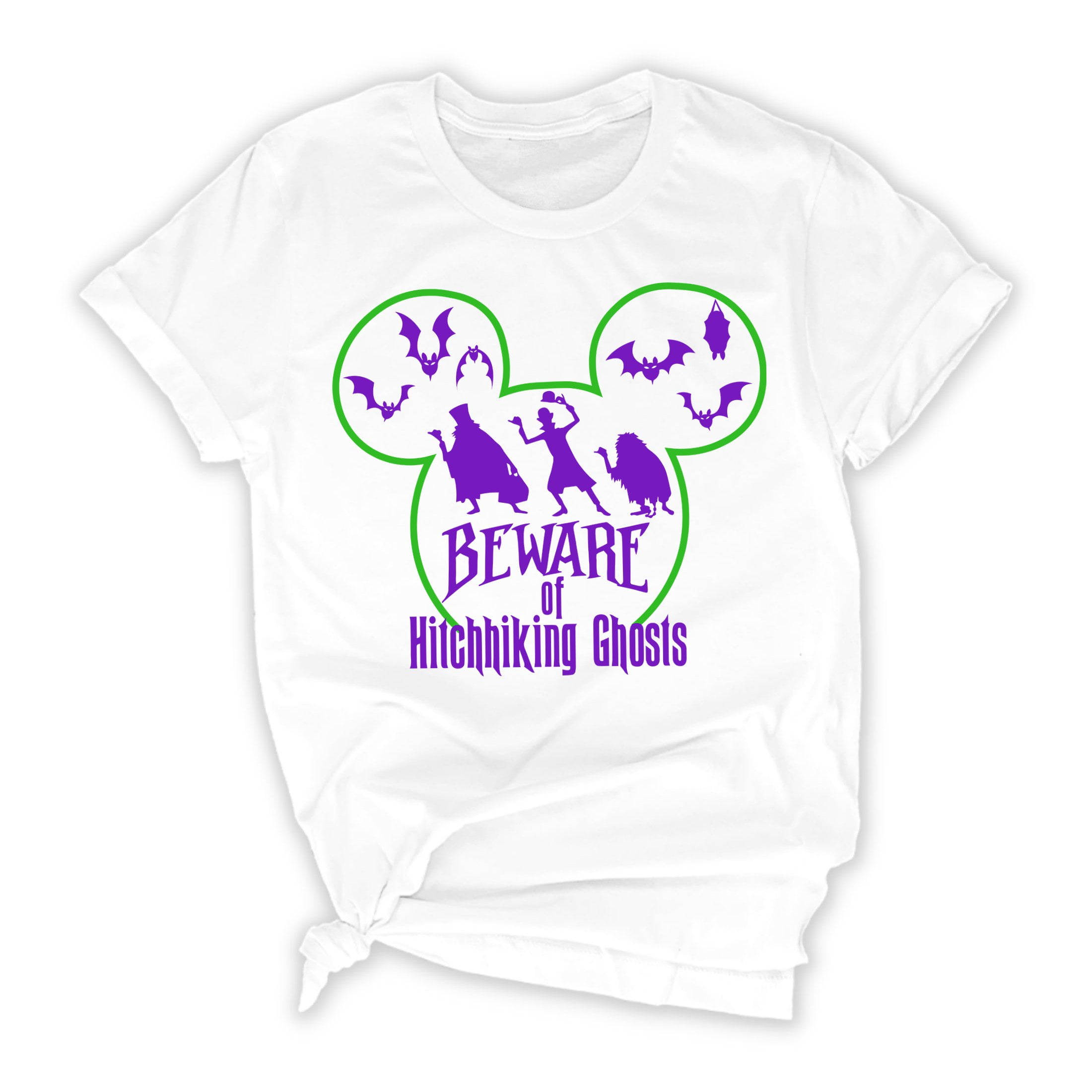 Beware Of Hitchhiking Ghosts, Halloween Shirts for Women & Men, Disney ...