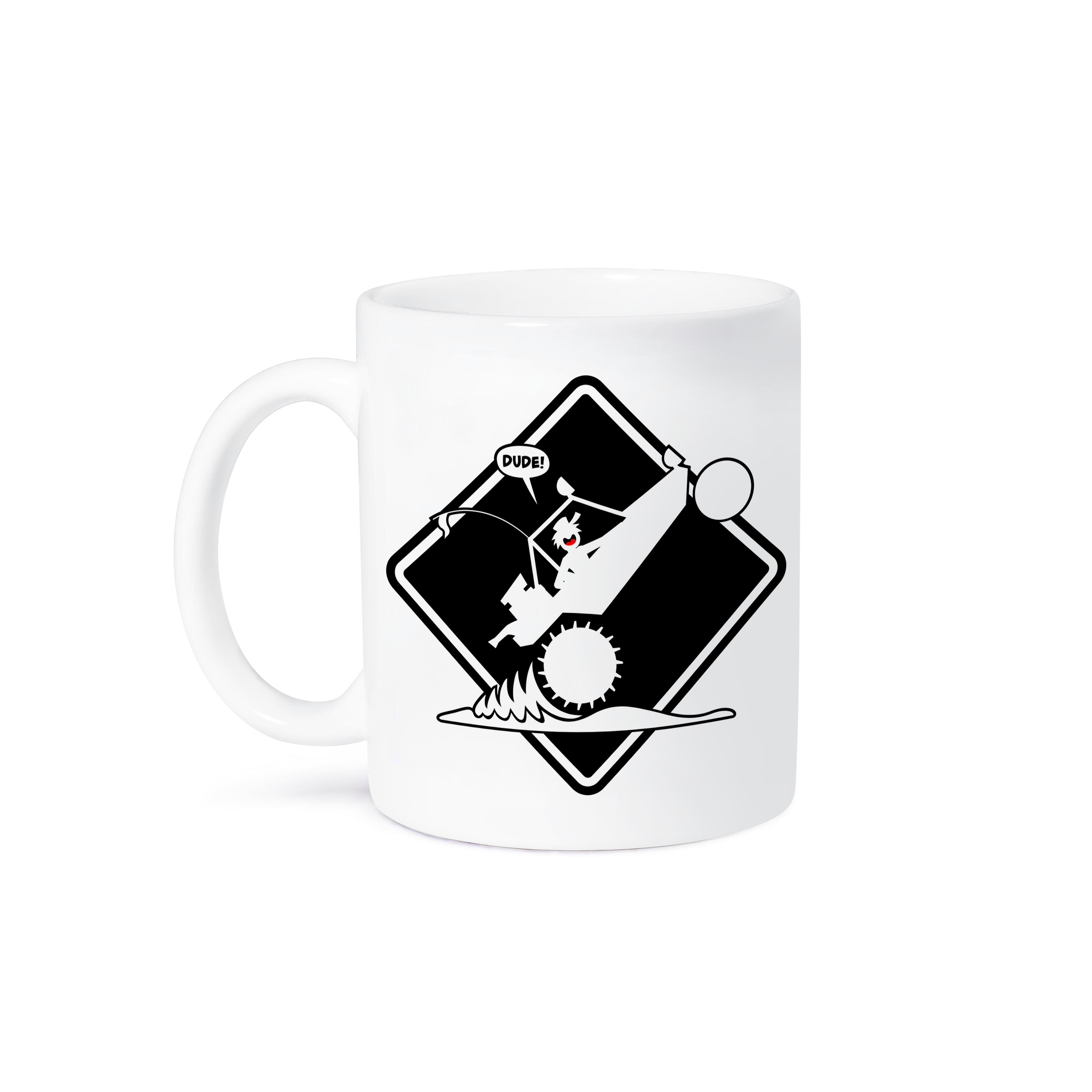 3dRose, beware of stickmen in sand-rails, popping wheelies, warning ...