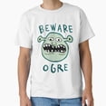Beware Ogre Swamp Territory Guard Dog Sign Parody T-Shirt - Walmart.com
